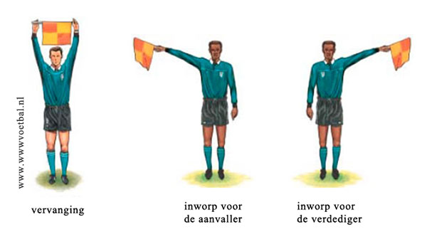Spelregels veldvoetbal: De assistent-scheidsrechters | wwwvoetbal.nl